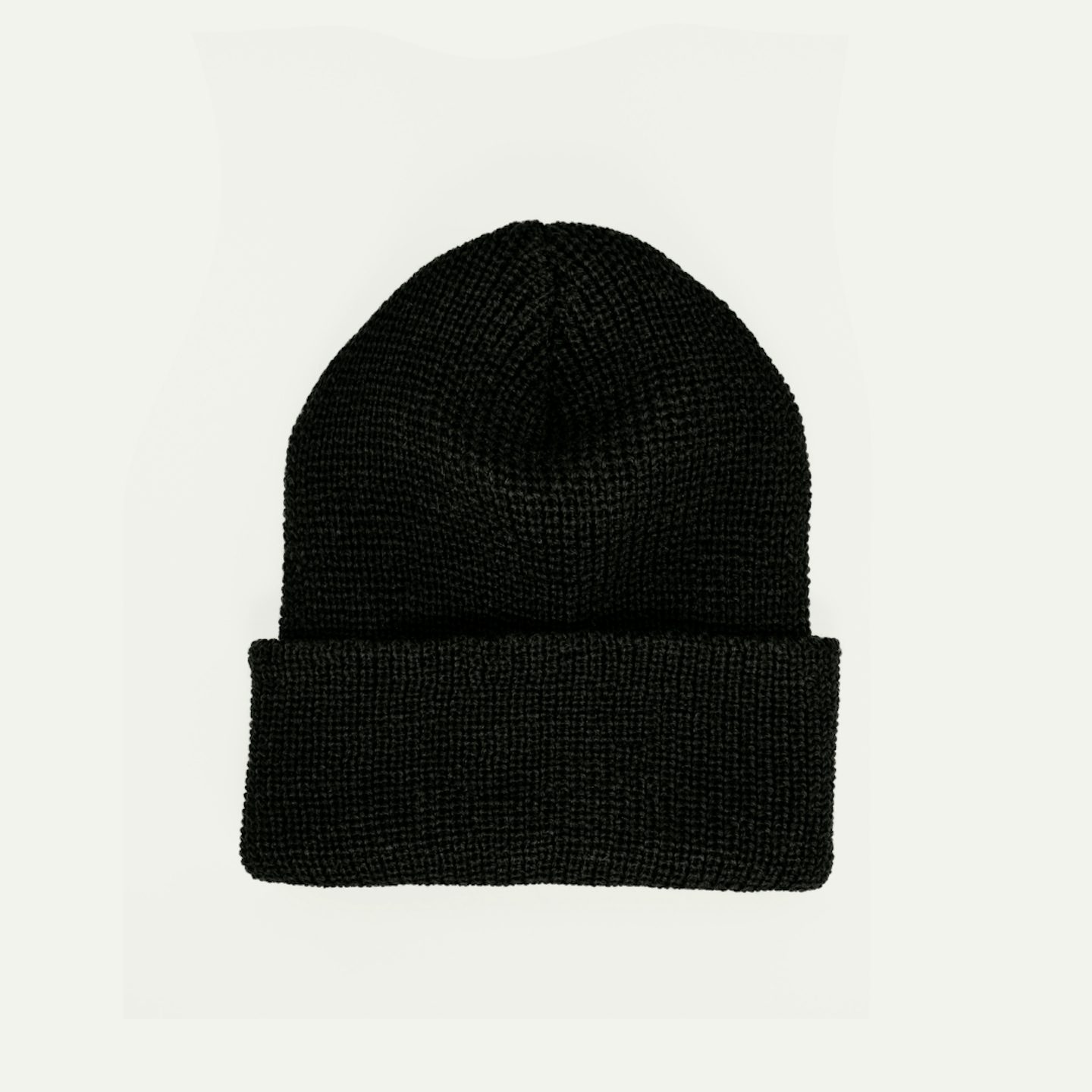 1975 NATO Watch Cap - Operator Black Merino Wool Knit by Oak Street Mfg ...
