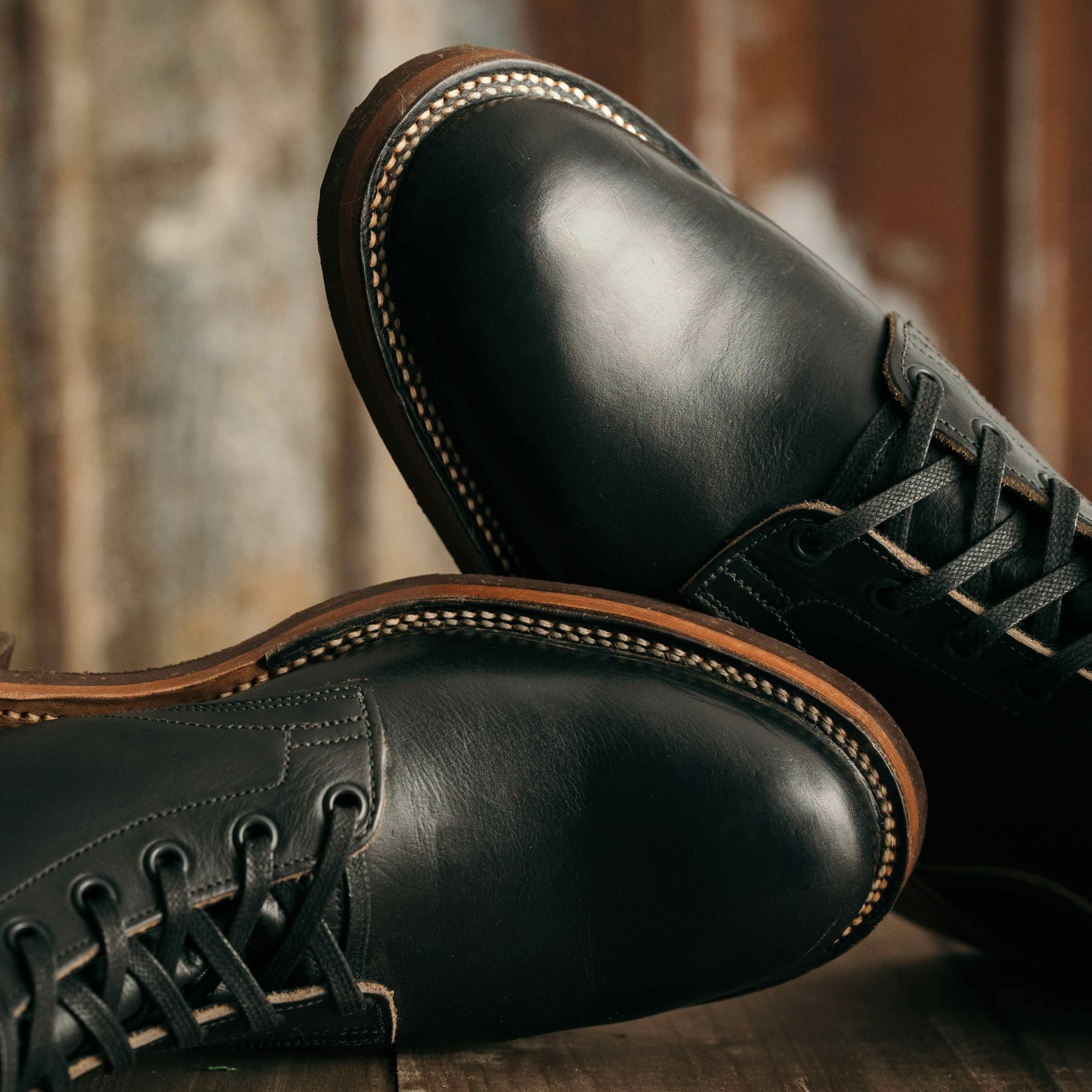 Storm Boot - Horween Black Chromexcel, Vibram 700 Cork Sole - Made in ...