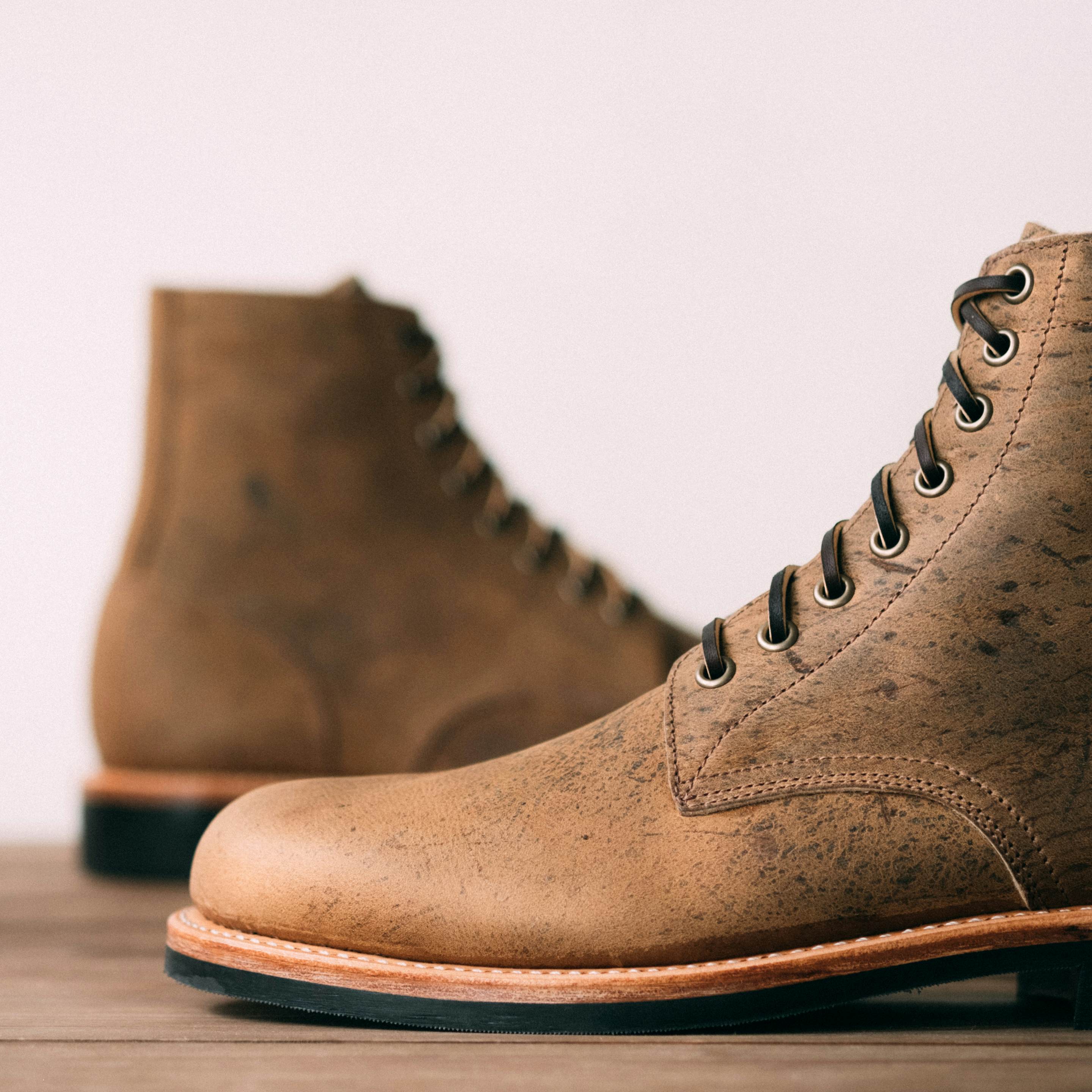 Trench Boot - Gaucho Waxed Kudu, Vibram 430 Mini-Lug Sole - Made in USA ...