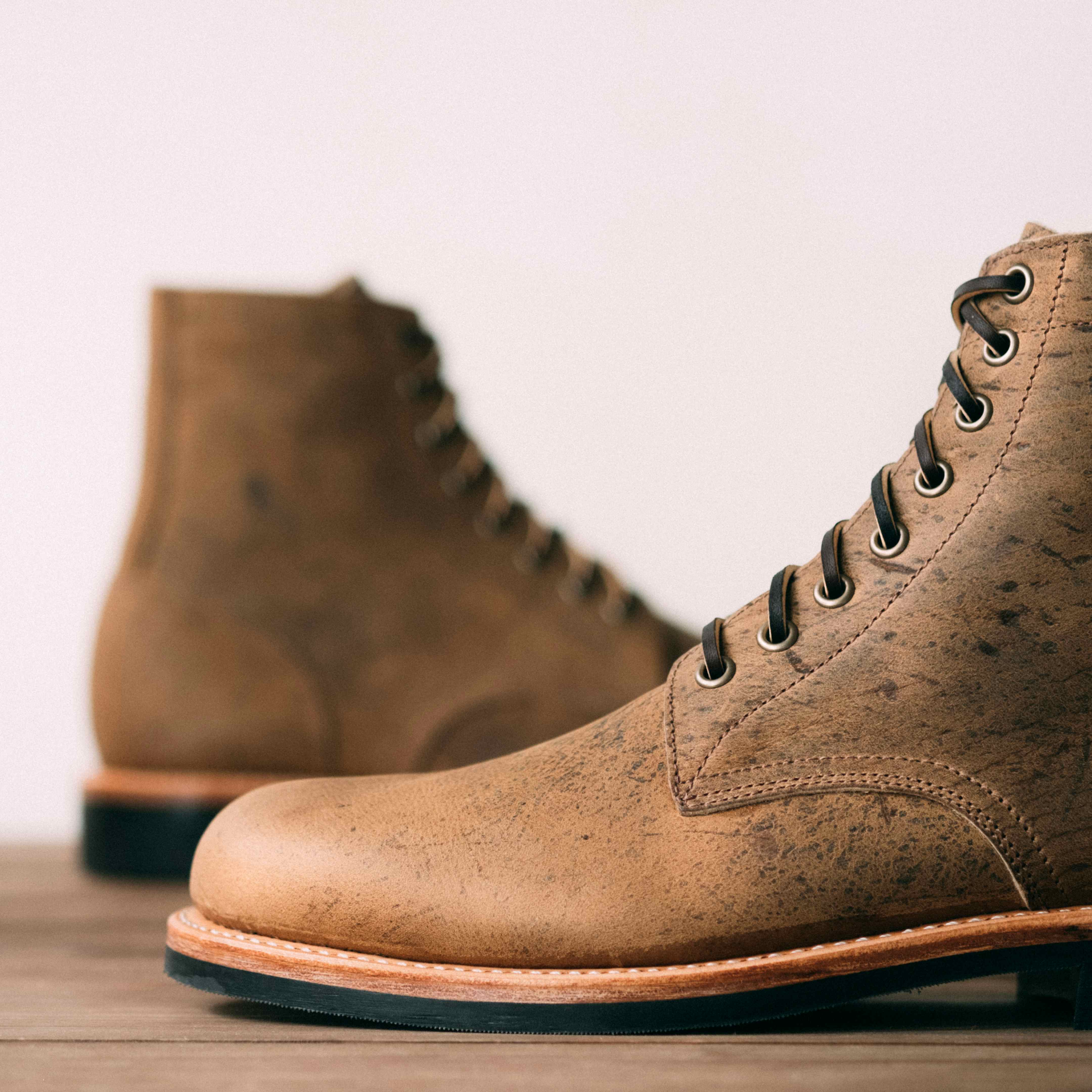 Trench Boot - Gaucho Waxed Kudu, Vibram 430 Mini-Lug Sole - Made in USA ...