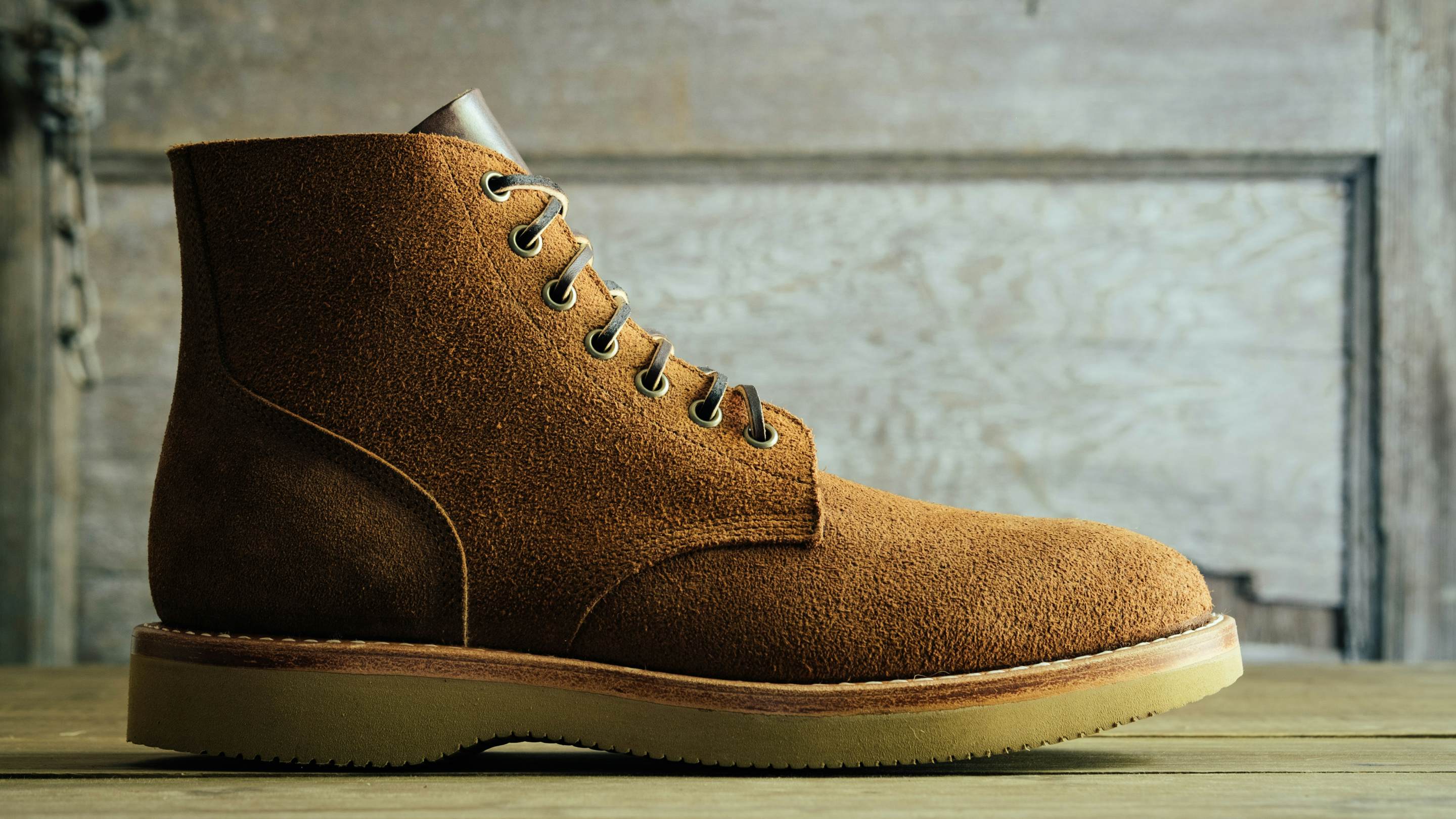 Field Boot - Seidel Aged Bark Chieftain Roughout, Vibram 2060 Sole ...