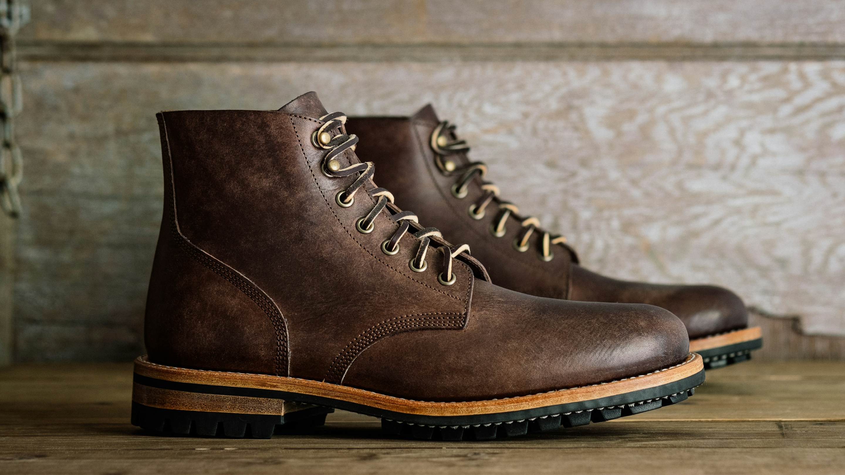 Field Boot - Badalassi Castagno Pueblo Veg Crust, Commando Sole - Made ...