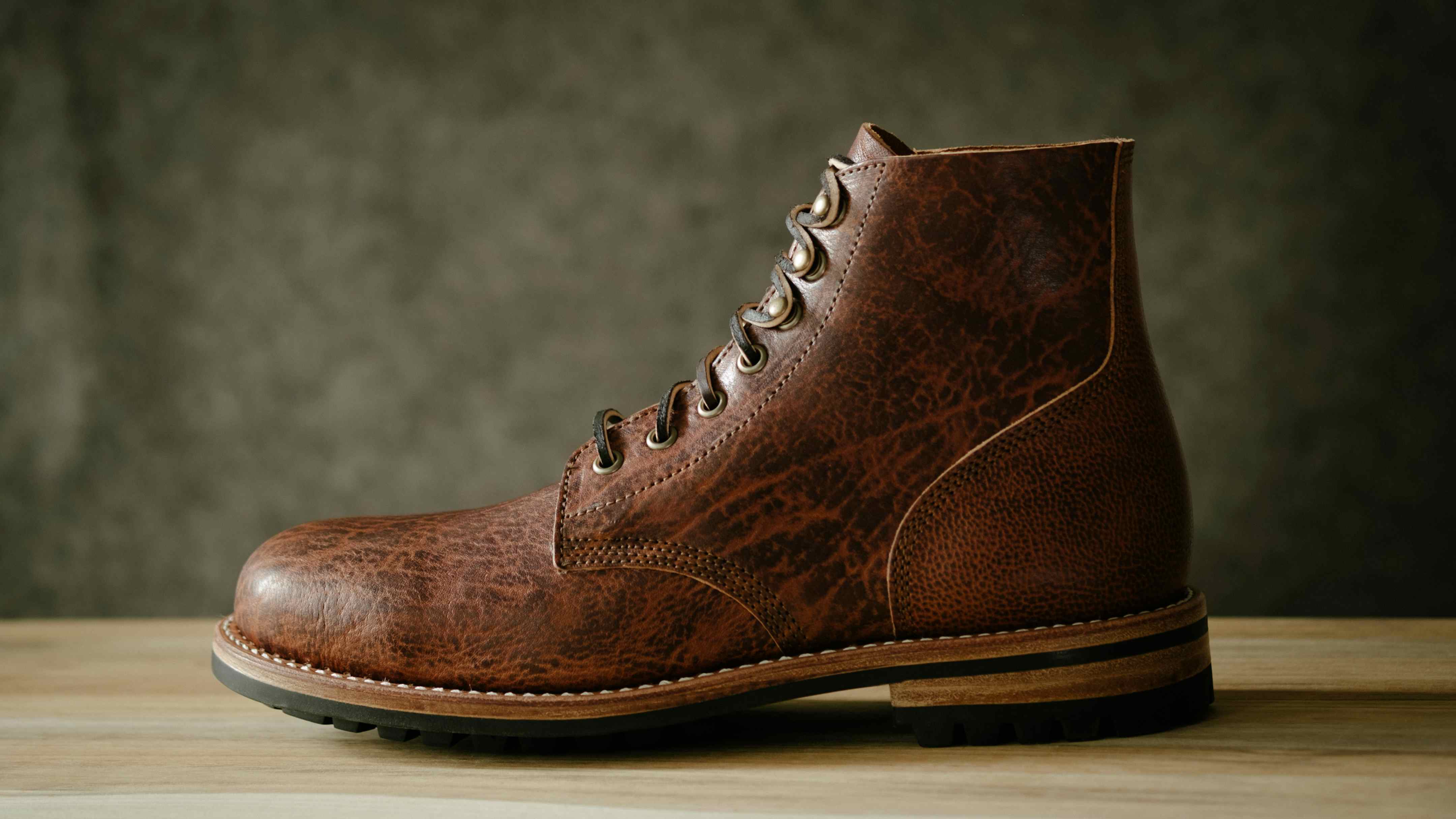 Field Boot - Badalassi Cognac Ness, Commando Sole - Made in USA | Oak ...