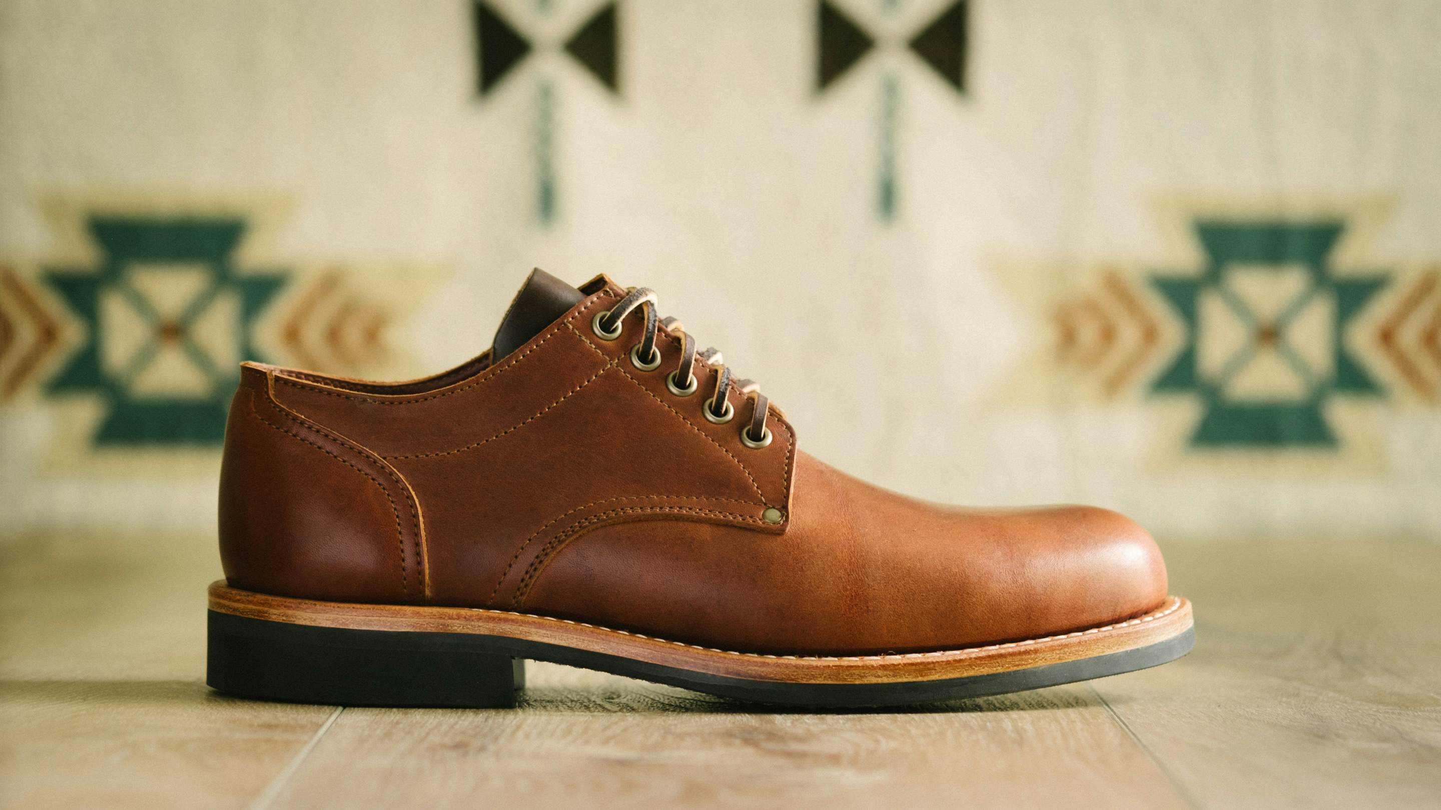 Trench Oxford - Seidel Light Brown Mustang, Vibram 430 Mini-Lug Sole ...